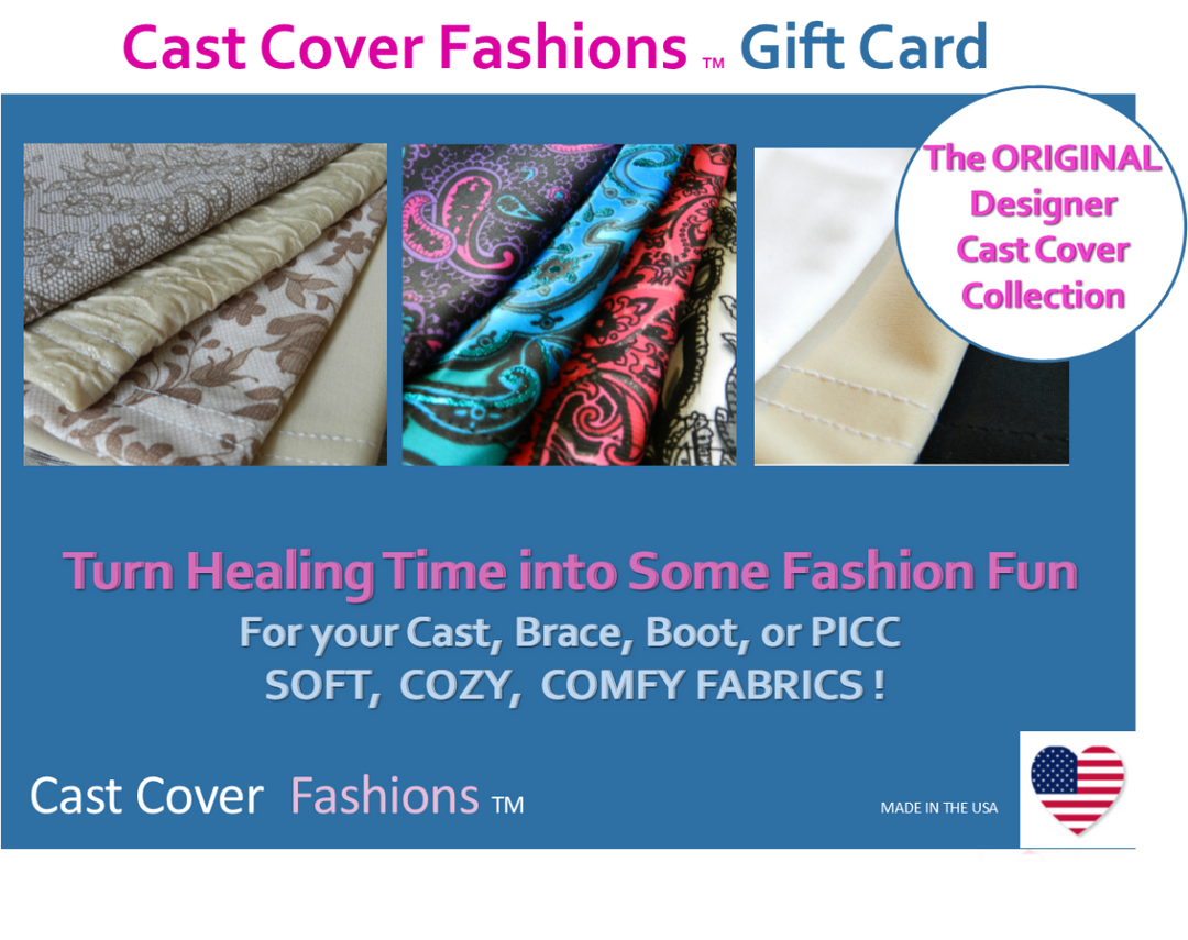 Cast Cover Fashions, Stylish Medical Covers and Accessories